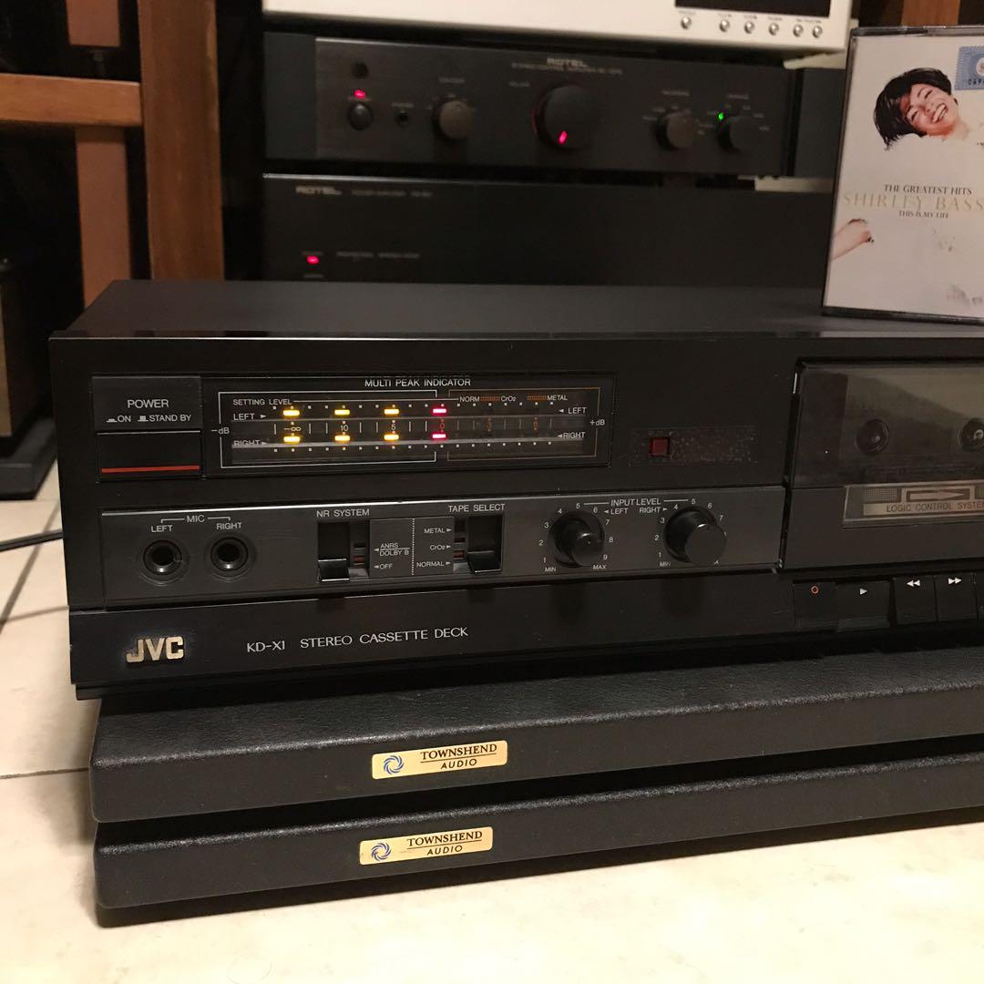 Jvc Stereo Cassette Deck Kd X1 Audio Portable Music Players On Carousell