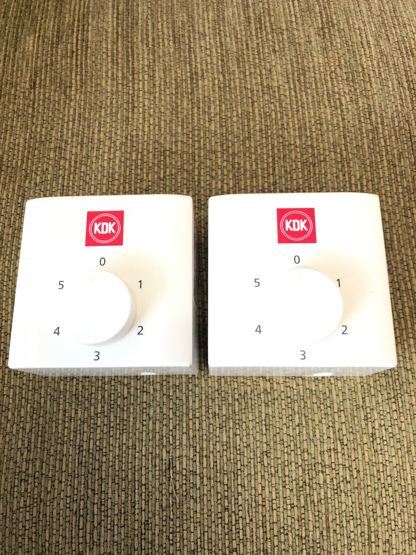 KDK ceiling fan regulator switch brand new, Furniture & Home Living ...