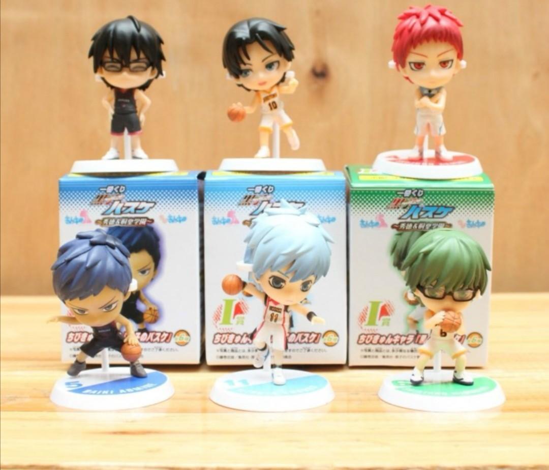 Kuroko no basket anime figures/figurine (Kuroko Kagami Akashi Midorima ...