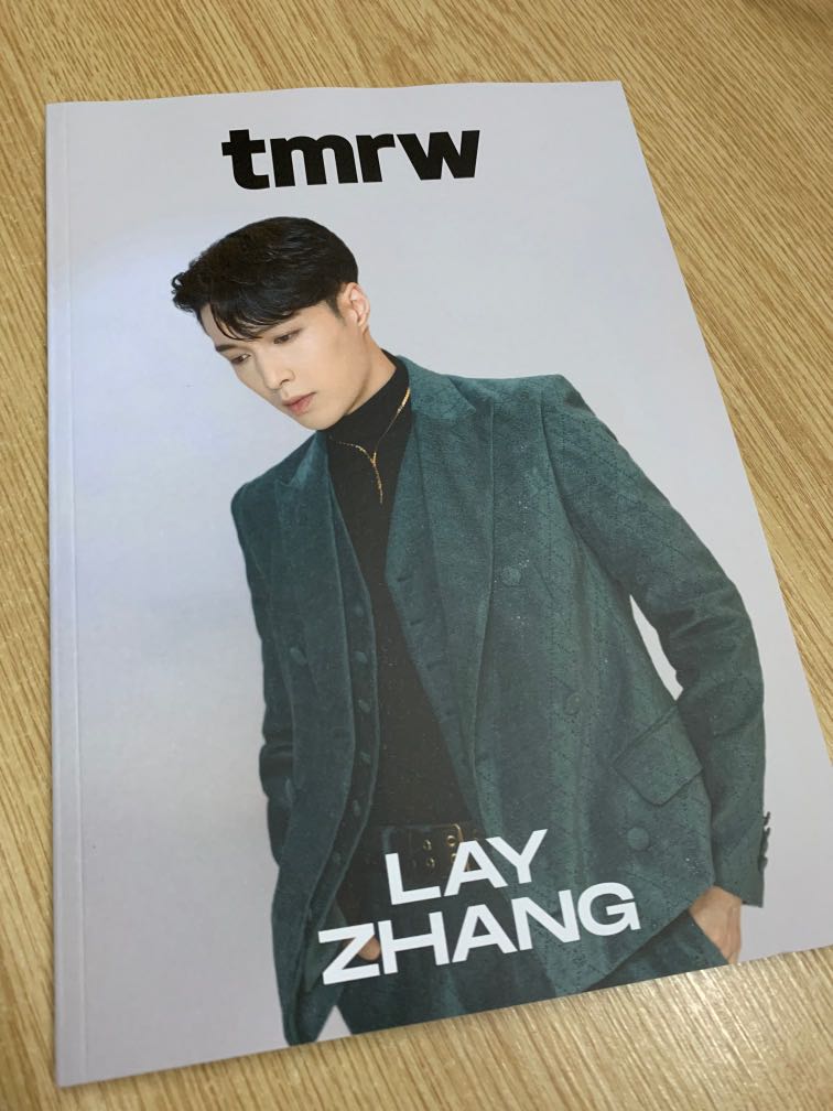 Lay Zhang Yixing - TMRW magazine, Hobbies & Toys, Memorabilia ...