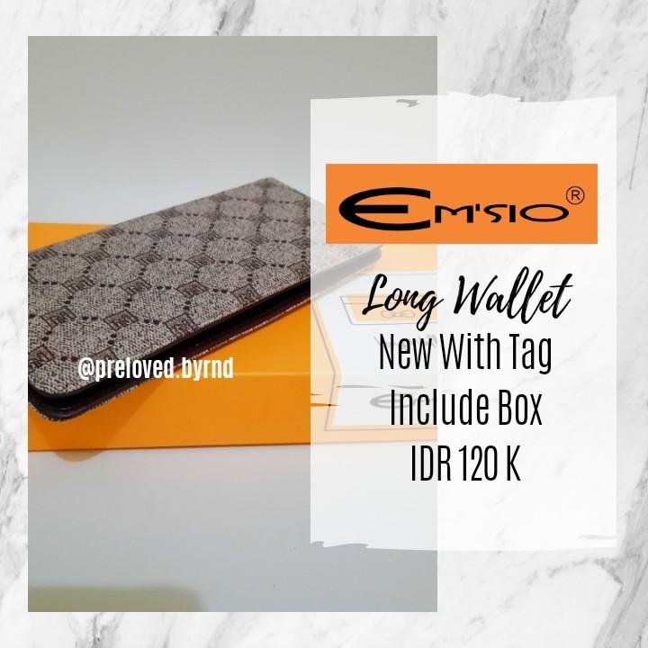 #lemarirapi Emsio by Elizabeth Long Wallet Dompet, Fesyen Wanita, Tas ...
