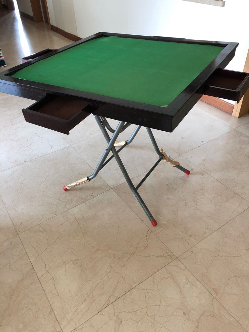 Mahjong table, Furniture, Tables & Chairs on Carousell