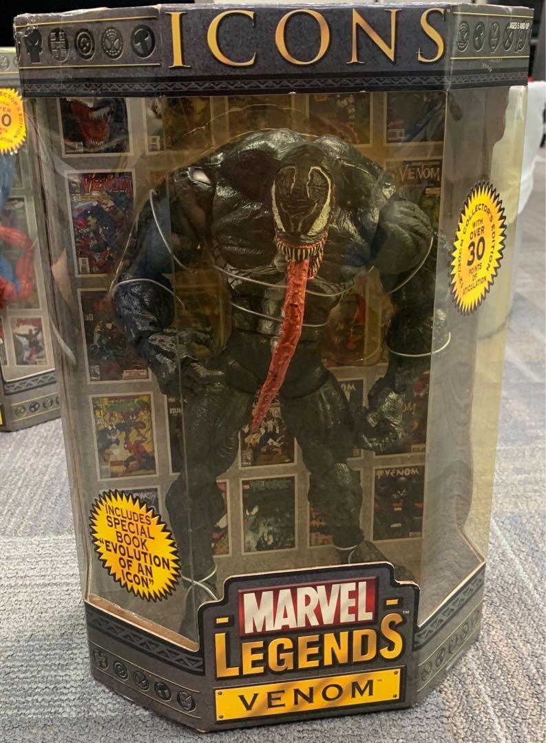 Marvel Legends ICONS 12 inch Spider-Man and Venom. MISB., Hobbies ...