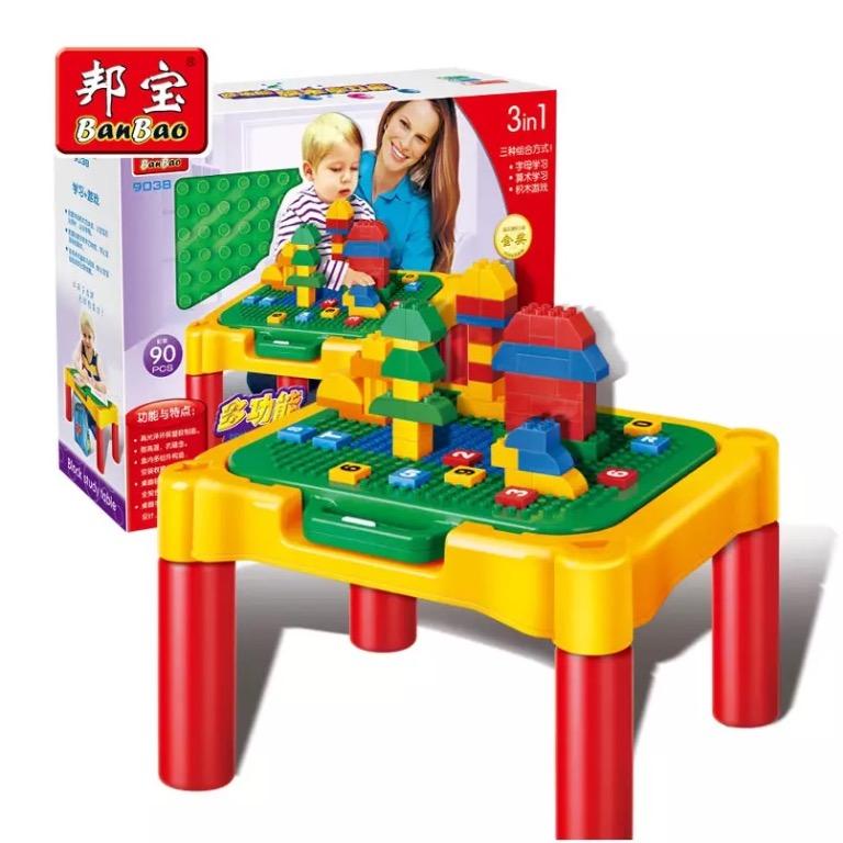 Multi-Function Building Block Learning Table, Babies & Kids, Baby ...