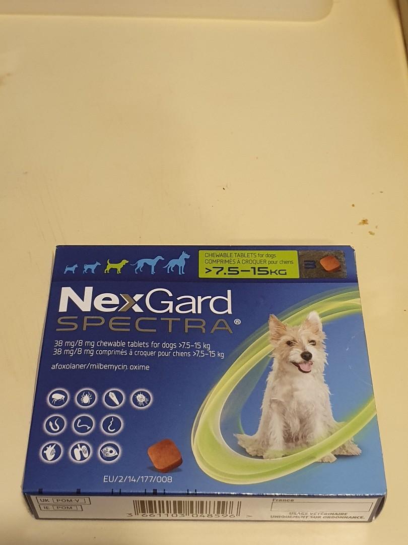 Nexgard Spectra, Pet Supplies, Homes & Other Pet Accessories on Carousell