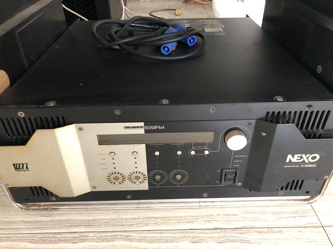 NEXO NXAMP 4X4 Professional Touring Power Amplifier, Audio, Other Audio ...