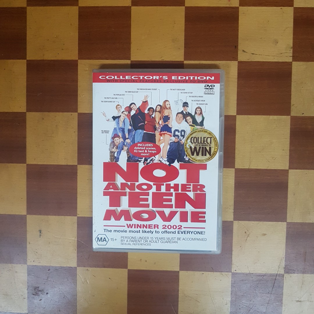 NOT ANOTHER TEEN MOVIE - DVD, Hobbies & Toys, Music & Media, CDs & DVDs ...