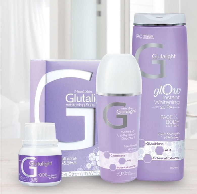 Personal Collection Glutalight Whitening - 4in1 set, Beauty & Personal ...