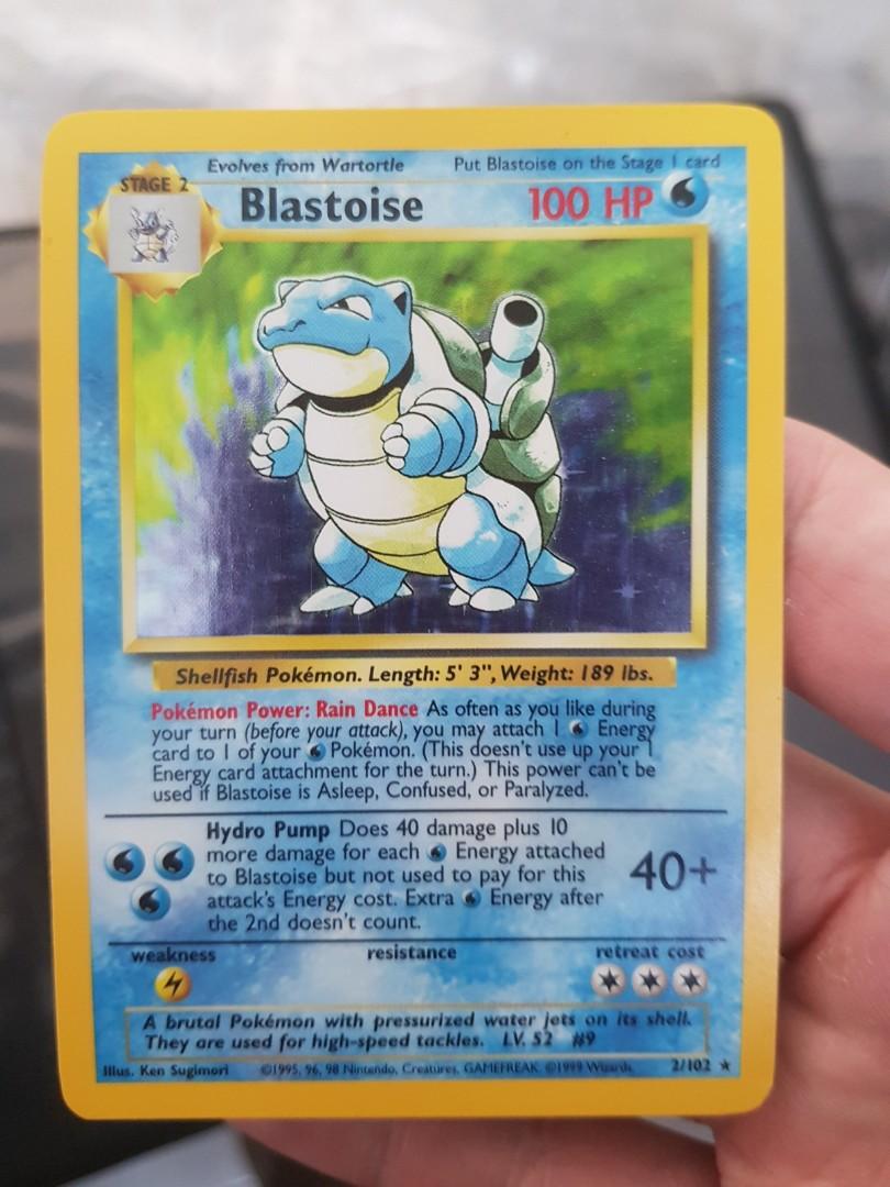 Blastoise base set - munimoro.gob.pe