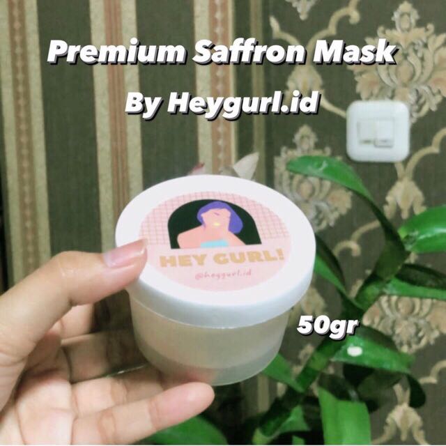 Premium saffron mask by heygurl (ready stock bisa via shopee ...