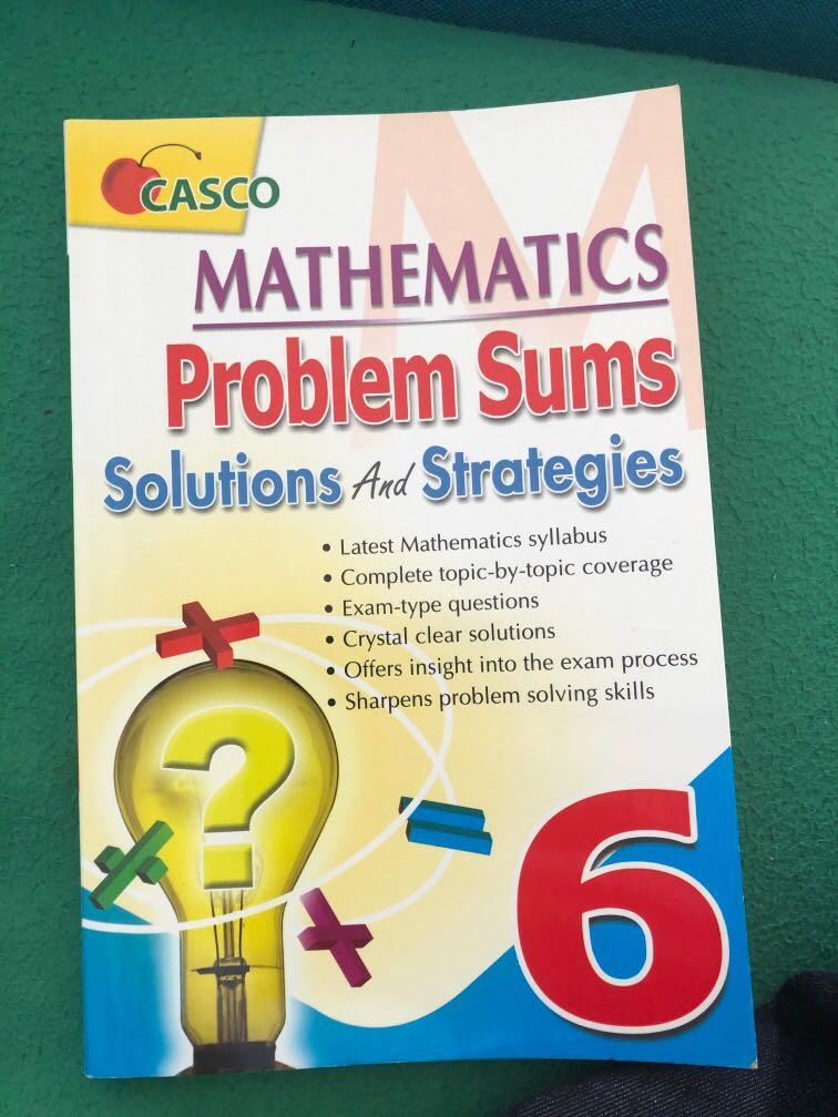 Psle Mathematics Problem Sums - Solutions and Strategies, Hobbies ...