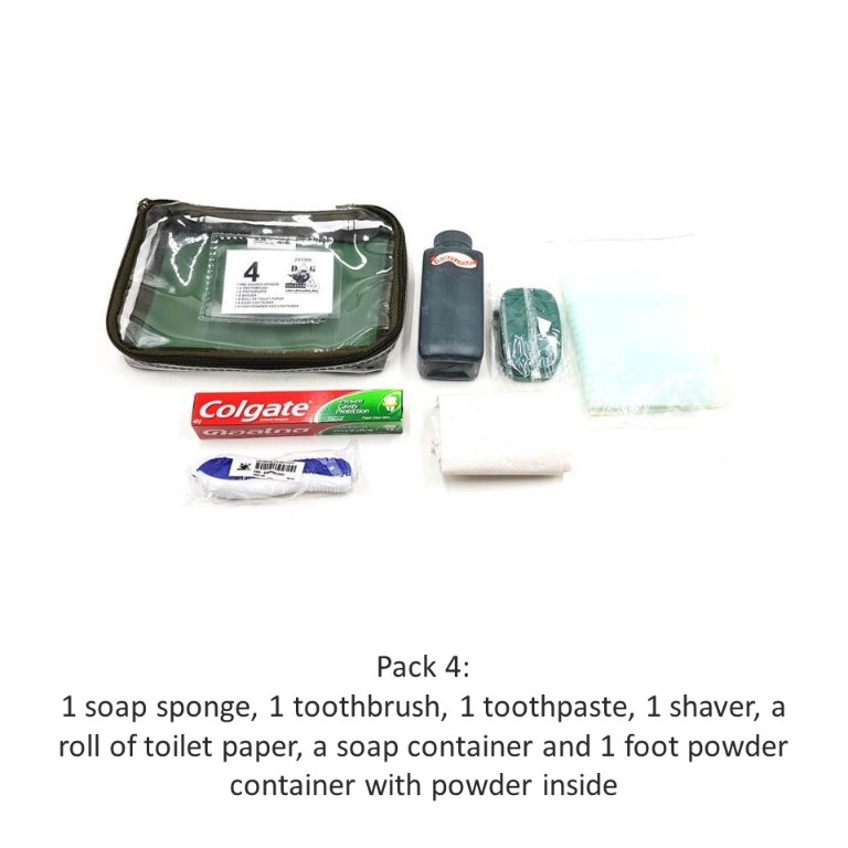 Reservist Essential Pre-Packed Items Pack 4, Sports Equipment, Other ...