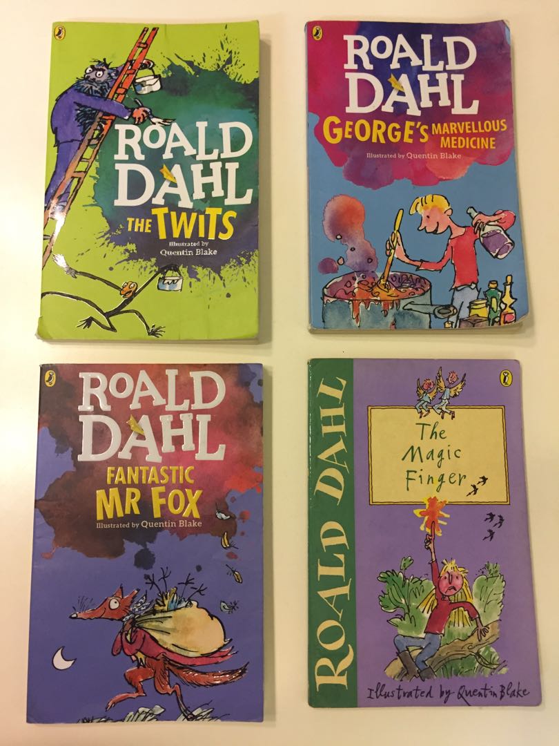 Roald Dahl - The Magic Finger, The Twits, Fantastic Mr Fox, George’s ...