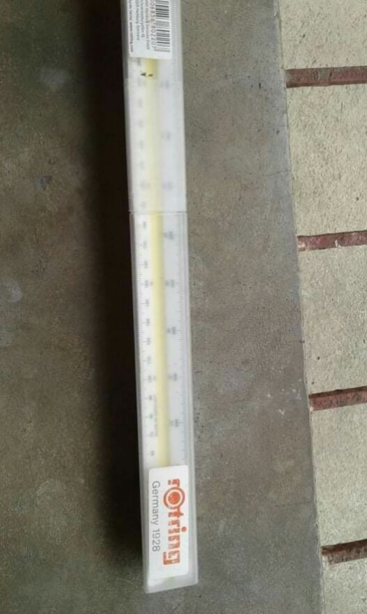 Rotring metric scale, Hobbies & Toys, Stationary & Craft, Craft ...