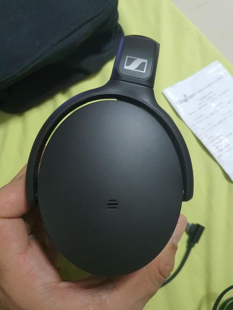 Sennheiser HD 450BT Wireless headphone black, Audio, Headphones & Headsets on Carousell