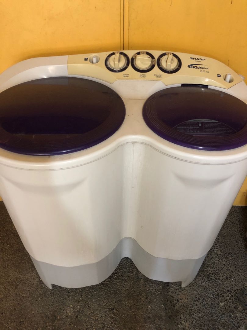 Sharp Twin Tub Washing Machine, TV & Home Appliances, Washing Machines ...