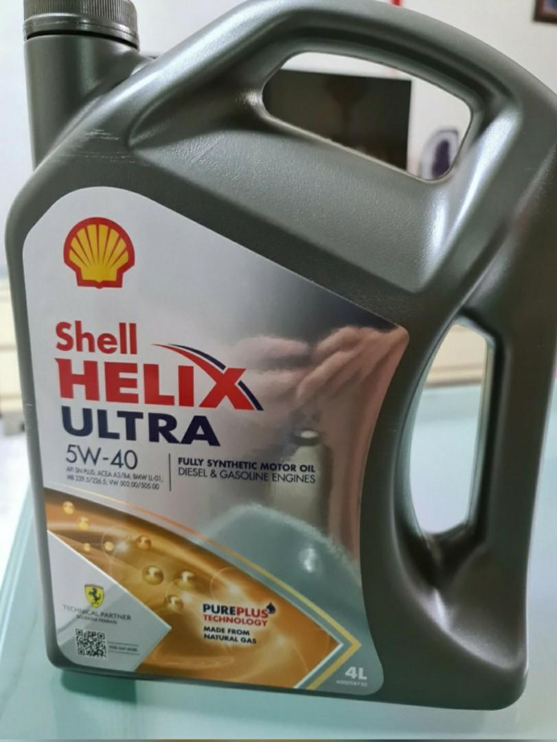 Shell 5W-40 Fully Synthetic Engine Oil Made in Germany, Car Accessories ...