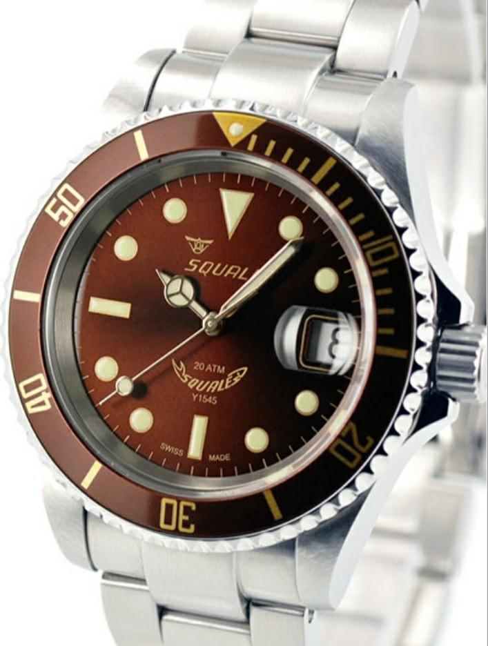 SQUALE ROOT BEER AUTOMATIC WATCH, Men's Fashion, Watches & Accessories ...