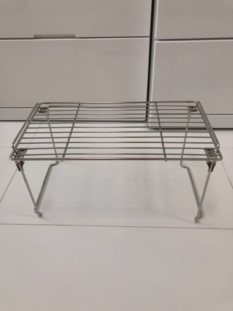 Stainless Steel Stacking Rack, Furniture & Home Living, Kitchenware ...