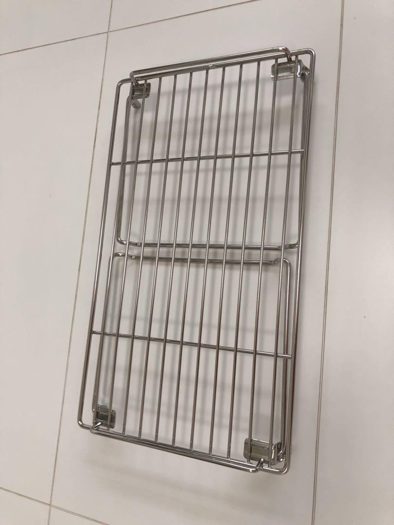 Stainless Steel Stacking Rack, Furniture & Home Living, Kitchenware ...