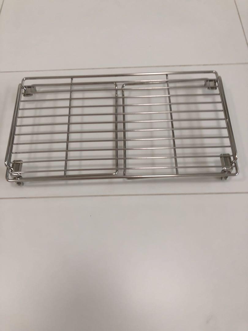 Stainless Steel Stacking Rack, Furniture & Home Living, Kitchenware ...