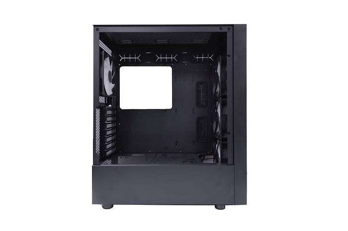 Tecware Forge S Mesh Front ATX Tempered Glass Case with 4*Orbis Fans ...