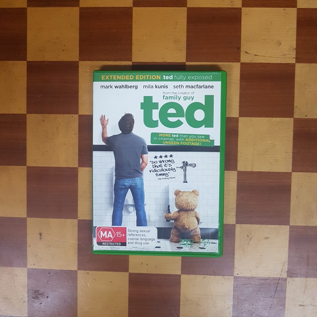 TED - DVD, Hobbies & Toys, Music & Media, CDs & DVDs on Carousell