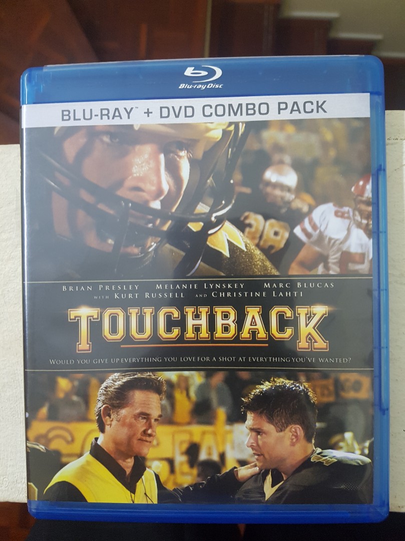 Touchback (Blu-ray + DVD) USED, Hobbies & Toys, Music & Media, CDs & DVDs on Carousell
