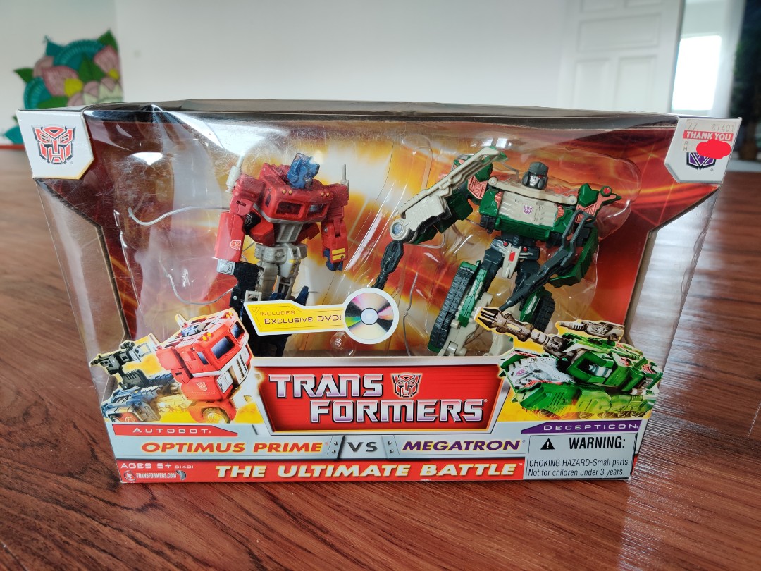 Transformers Optimus Prime Vs Megatron The Ultimate Battle