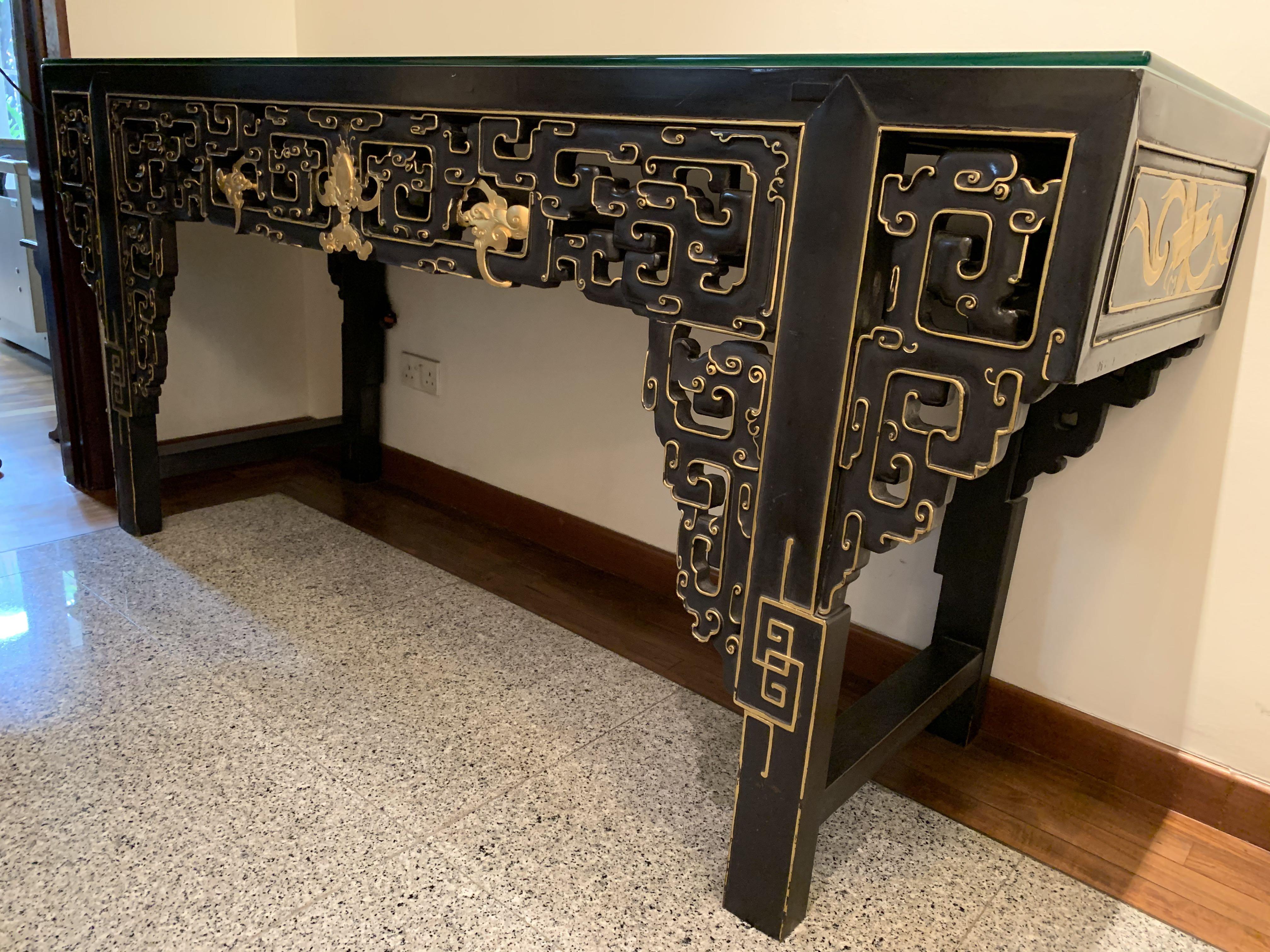Unique Antique Peranakan Alter Table, Furniture & Home Living ...