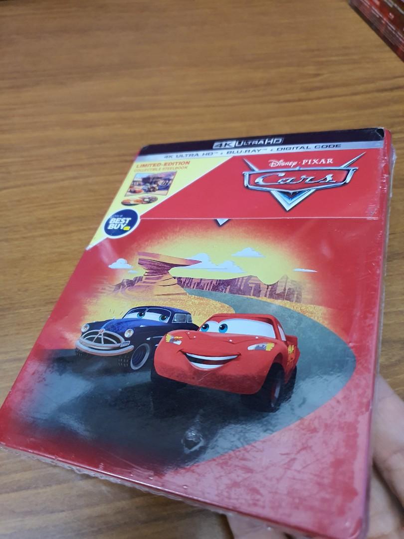 USA Blu Ray 4K UHD - Cars STEELBOOK (Disney Pixar, ATMOS), Hobbies ...