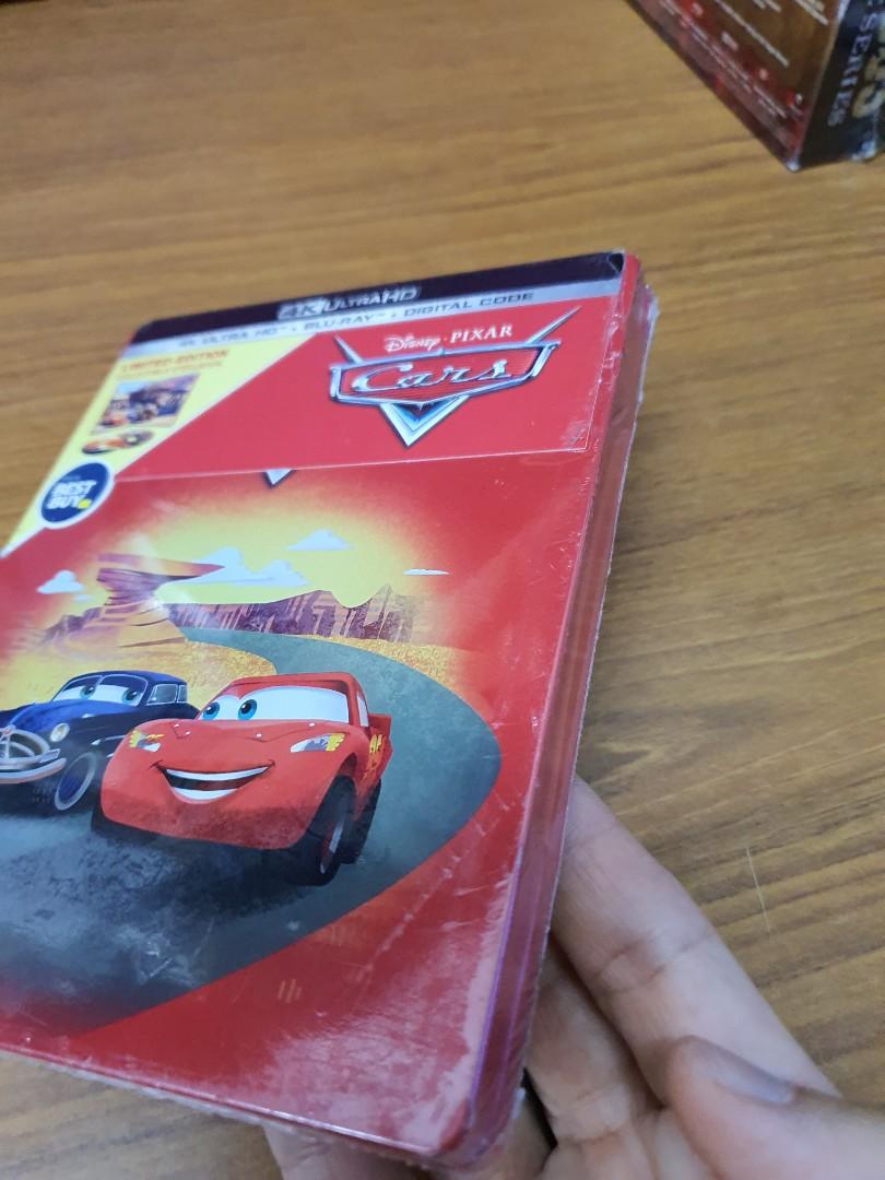 USA Blu Ray 4K UHD - Cars STEELBOOK (Disney Pixar, ATMOS), Hobbies ...