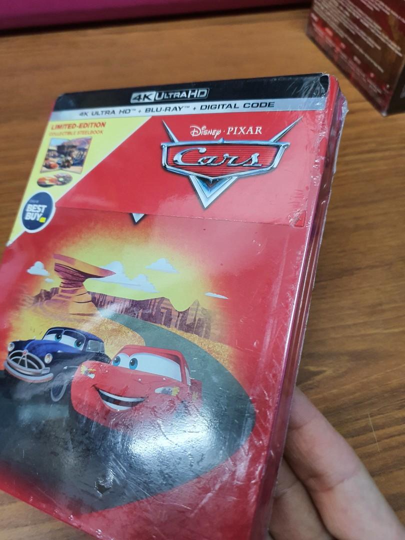 USA Blu Ray 4K UHD - Cars STEELBOOK (Disney Pixar, ATMOS), Hobbies ...