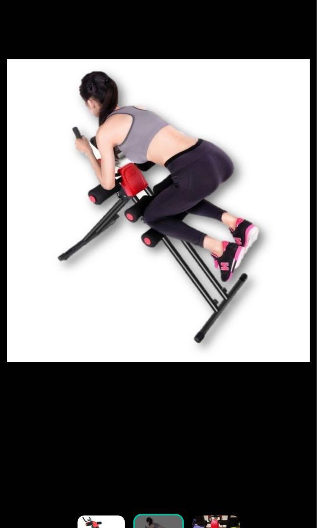 Vertical power plank abdominal trainer, Sports Equipment, Exercise ...