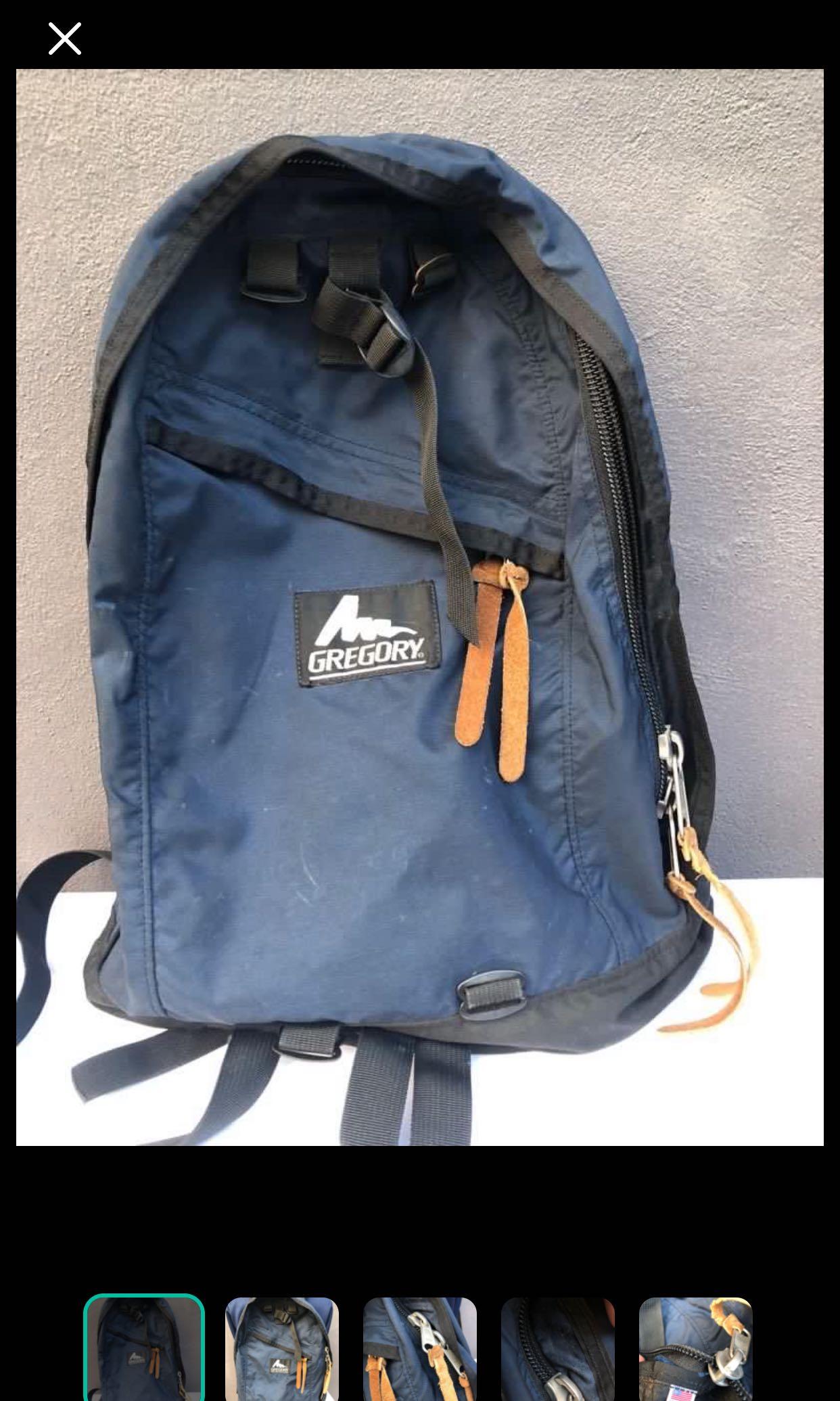 Vintage Gregory Blue Backpack Usa, Men's Fashion, Bags, Backpacks on ...