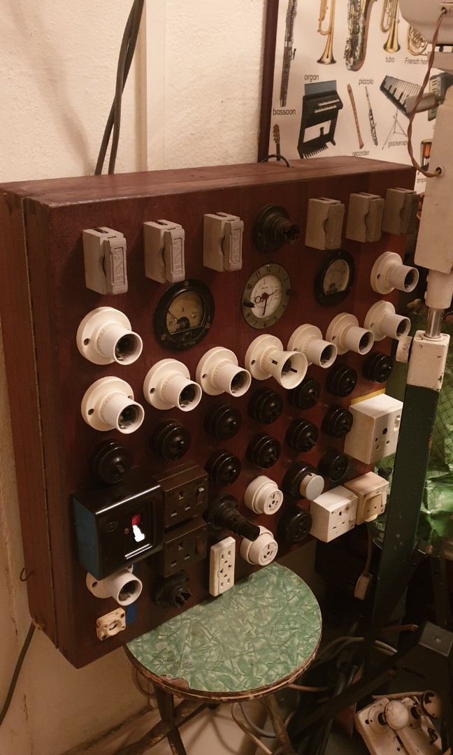 Vintage switchboard prop, Hobbies & Toys, Memorabilia & Collectibles ...