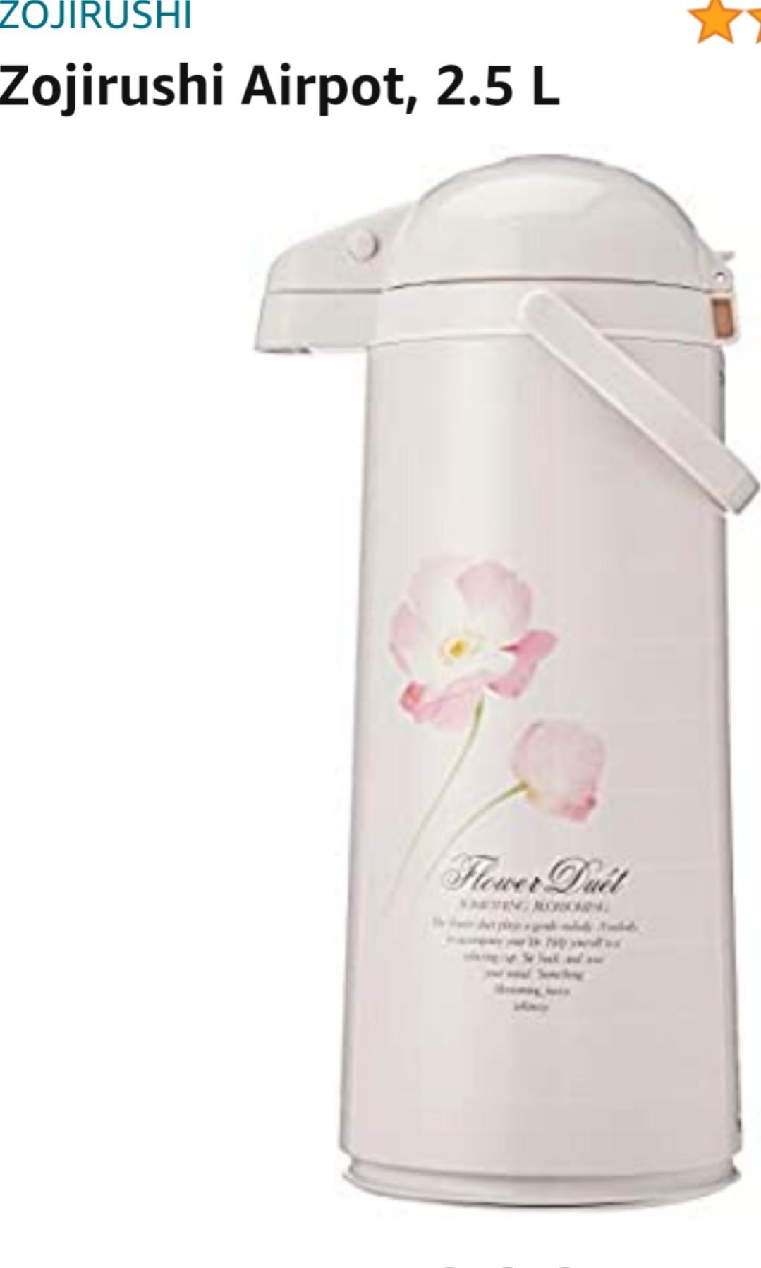 Zojirushi flask 2.5l air pot, TV & Home Appliances, Kitchen Appliances ...