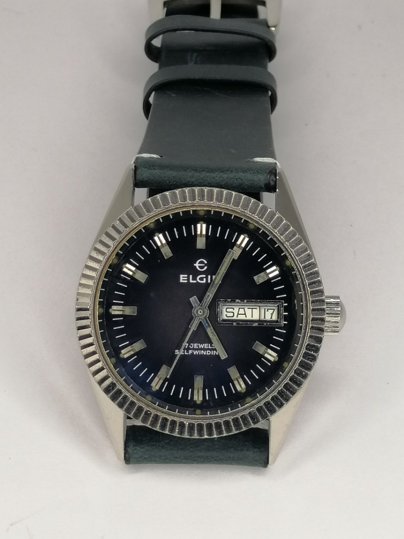 Authentic vintage ELGIN president type mens swissmade watch, Men's ...