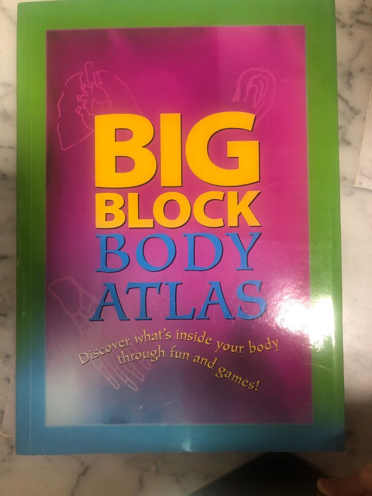 Big block Body atlas, Hobbies & Toys, Books & Magazines, Fiction & Non ...
