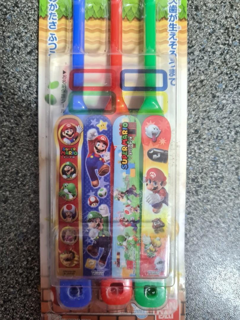 BN Super Mario Bros toothbrush for kids, Furniture & Home Living ...