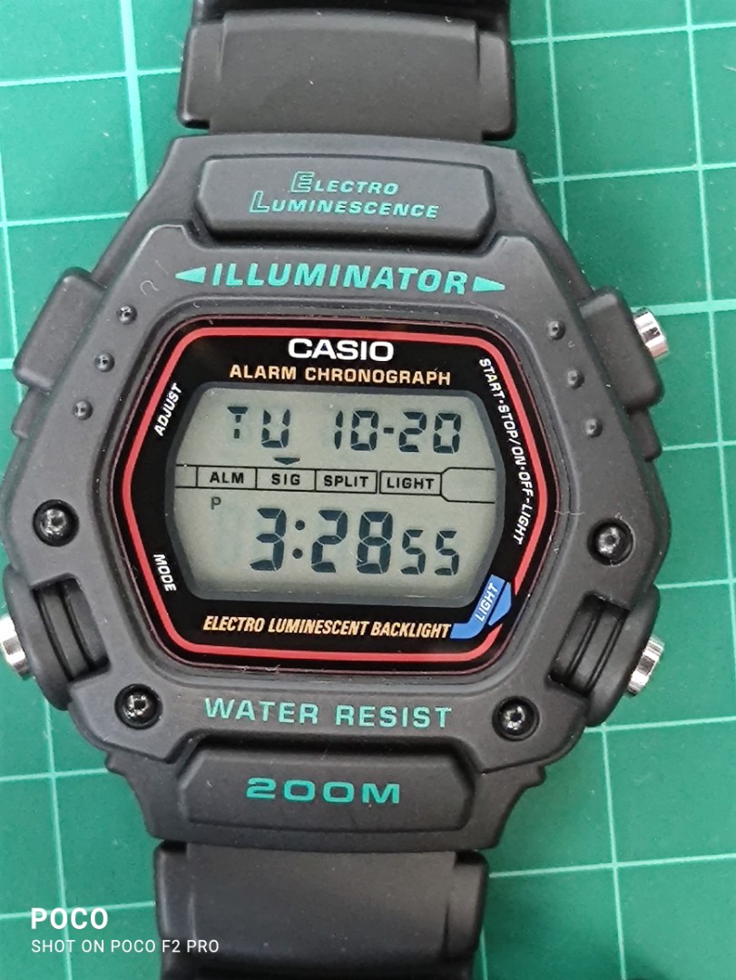 Casio, 200M, Tom Cruise used in movie., 名牌, 手錶 - Carousell