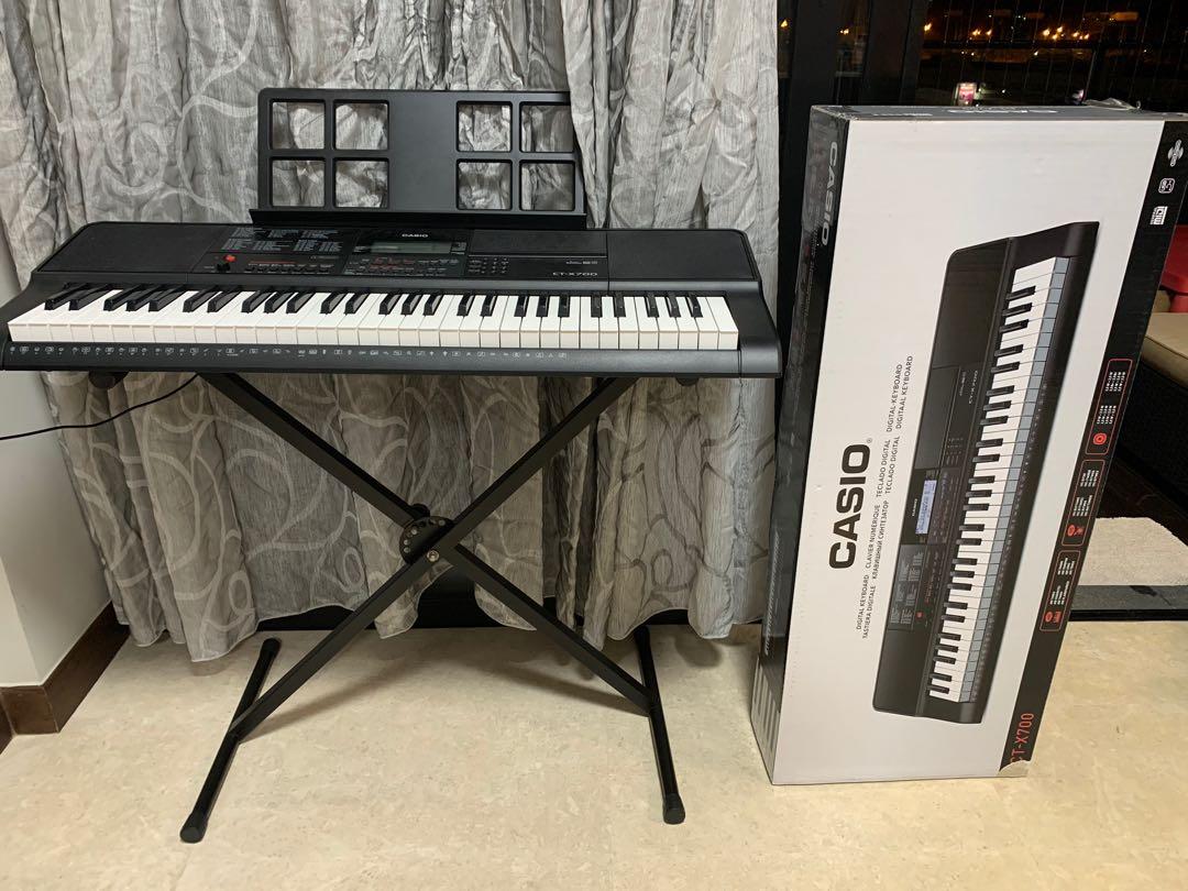 Casio CT-X700 electric digital keyboard, Hobbies & Toys, Music & Media ...