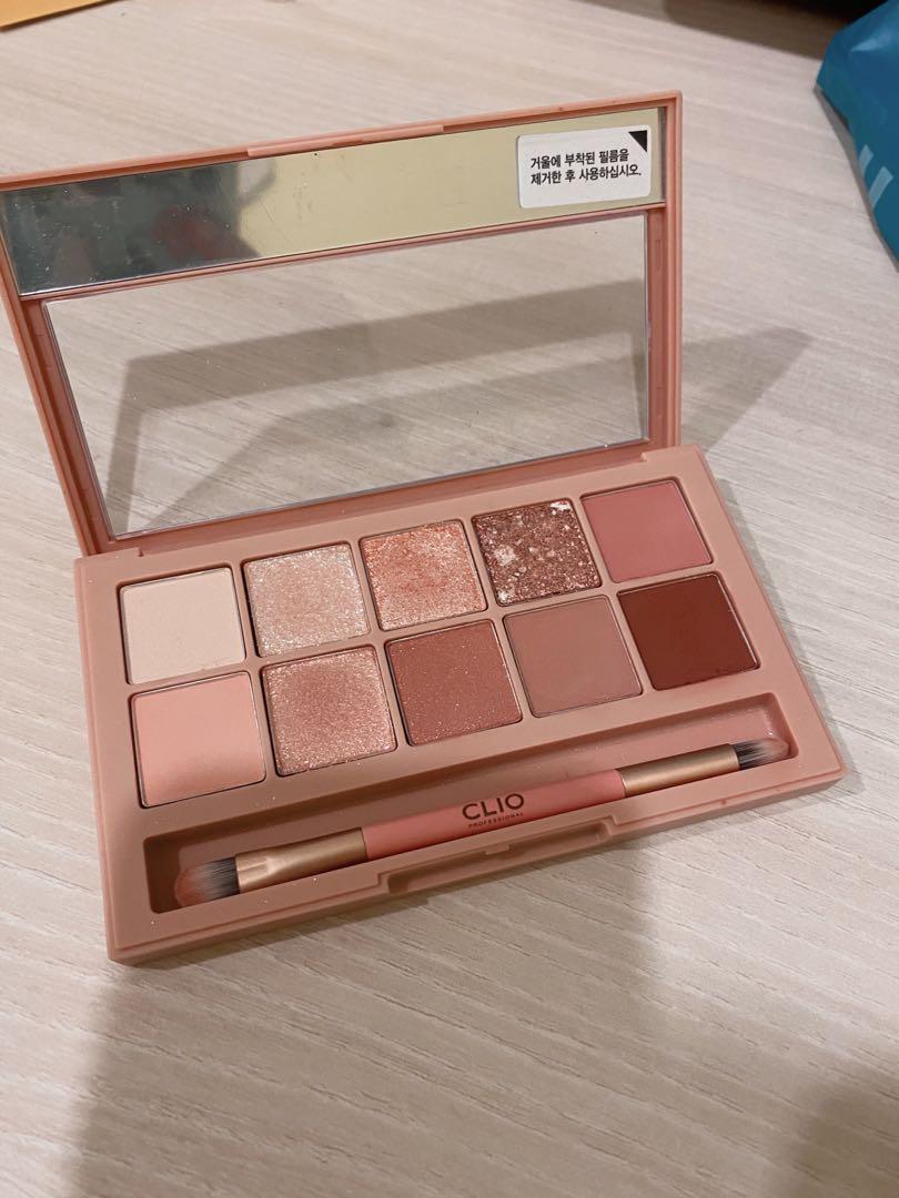 CLIO Simply Pink eyeshadow palette, Beauty & Personal Care, Face ...