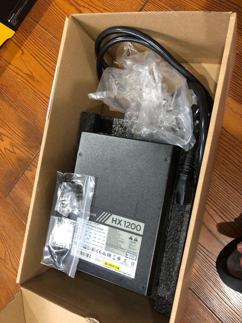 Corair HX1200 Power Supply, Computers & Tech, Parts & Accessories ...