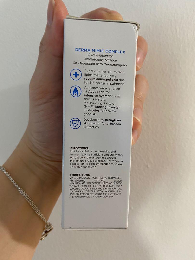 Derma lab by bio essence Lumiclar mandelic renewal serum, Beauty ...