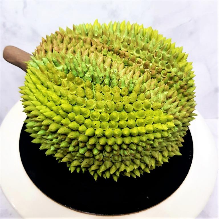 Realistic Durian Cake, Food & Drinks, Homemade Bakes on Carousell