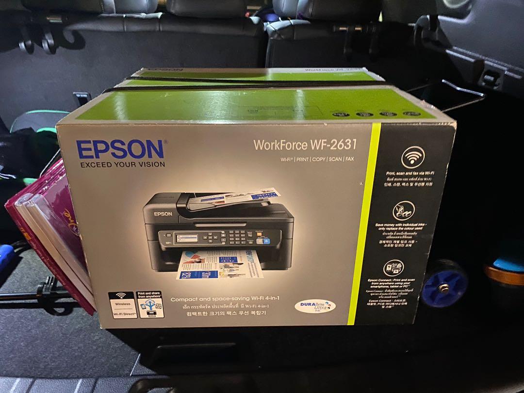 Epson workforce WF-2631 printer, Computers & Tech, Printers, Scanners ...
