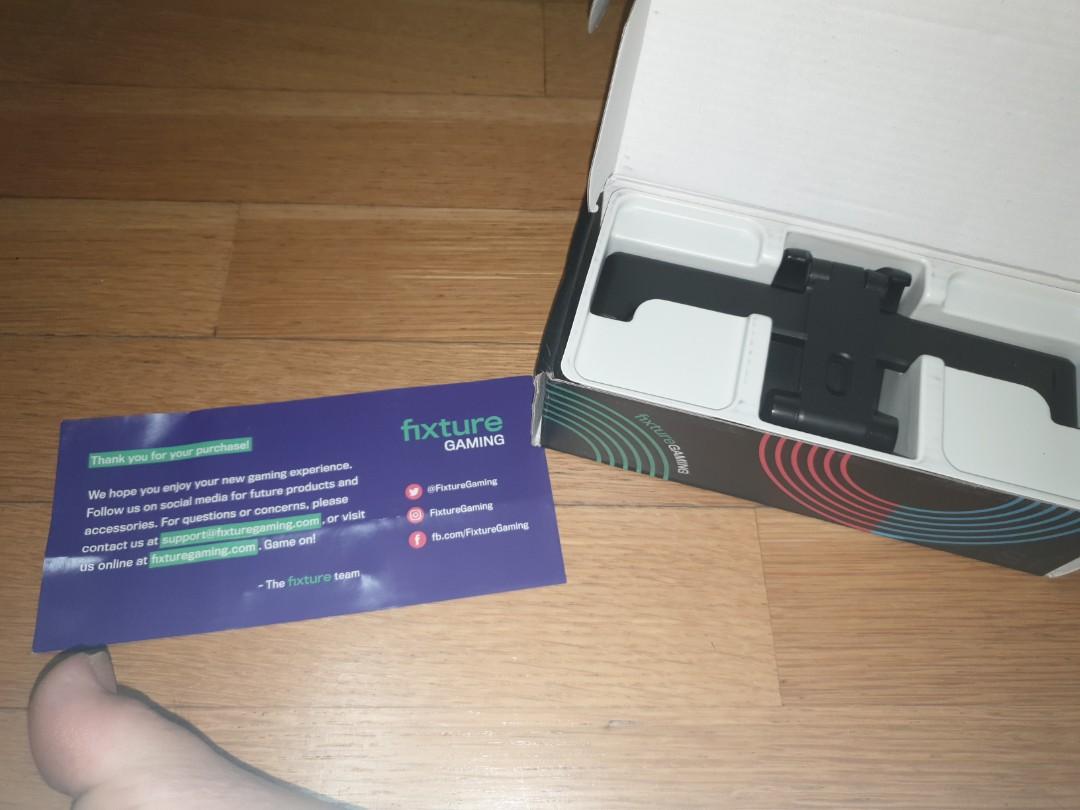 Fixture S1 Nintendo Switch Pro controller clip, Video Gaming, Gaming ...