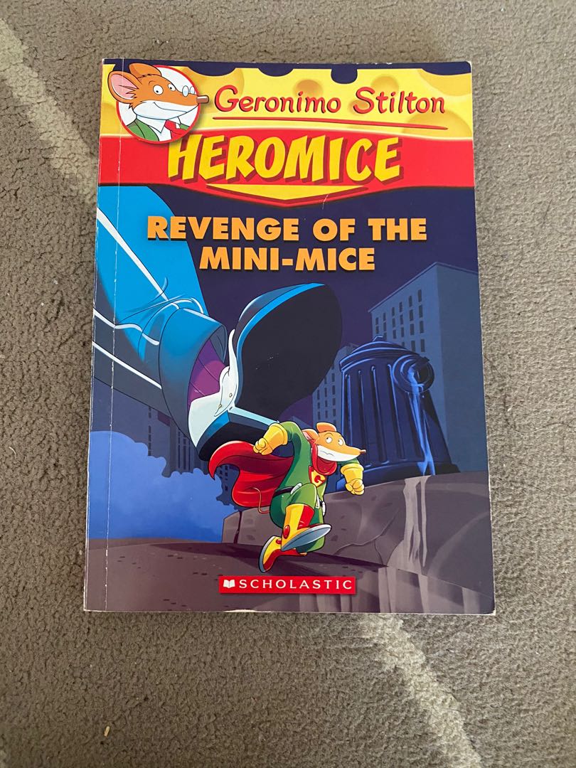 Geronimo Stilton| Revenge Of The Mini-Mice, Books & Stationery ...