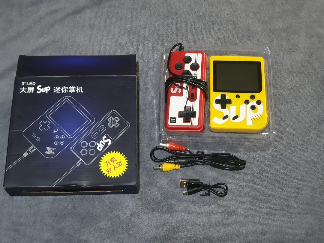 Handheld retro console- Sup 400 games, Video Gaming, Gaming Accessories ...